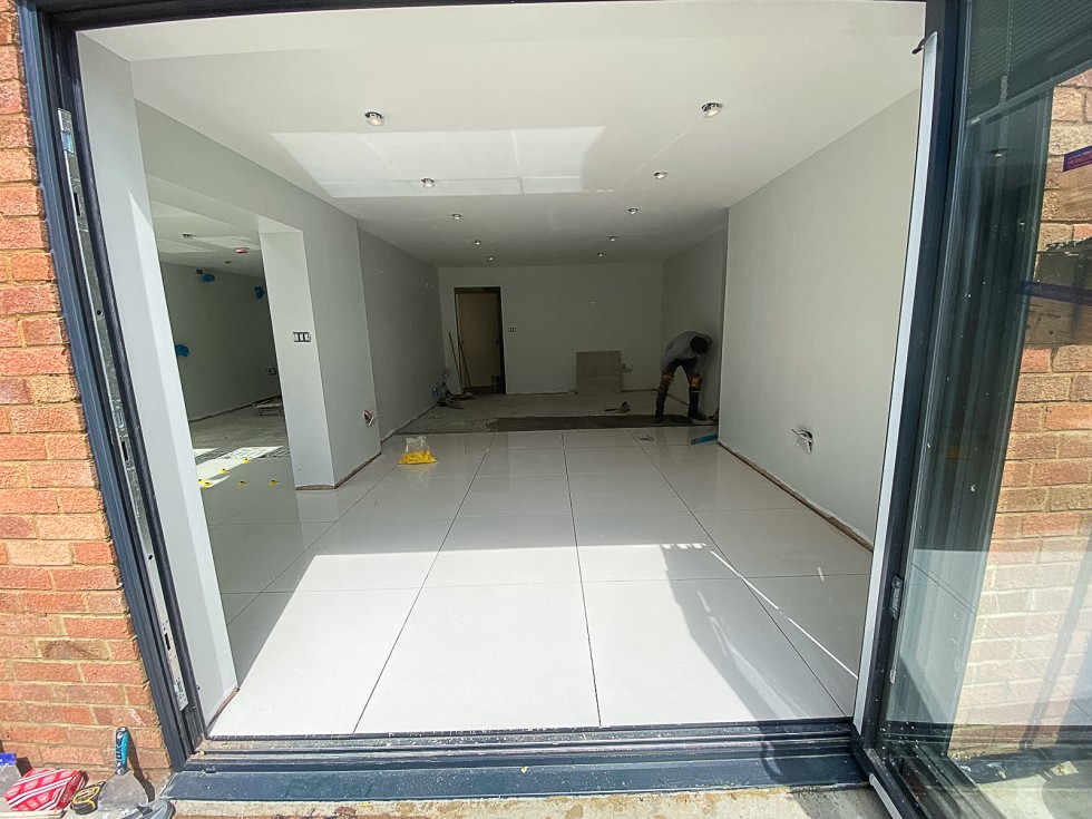 Side return kitchen extensions and loft conversions in photo